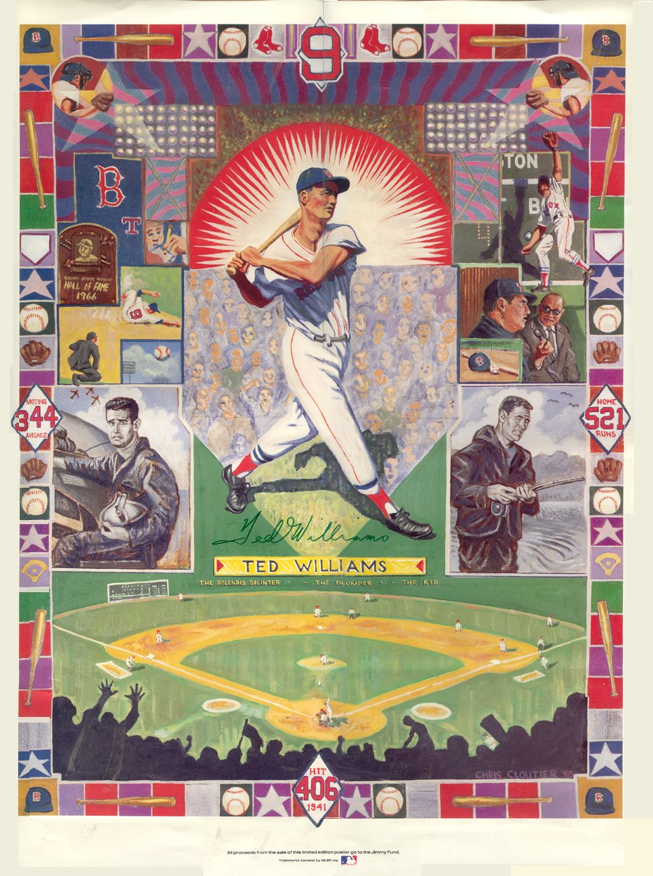 Vintage Baseball Dinner Posters