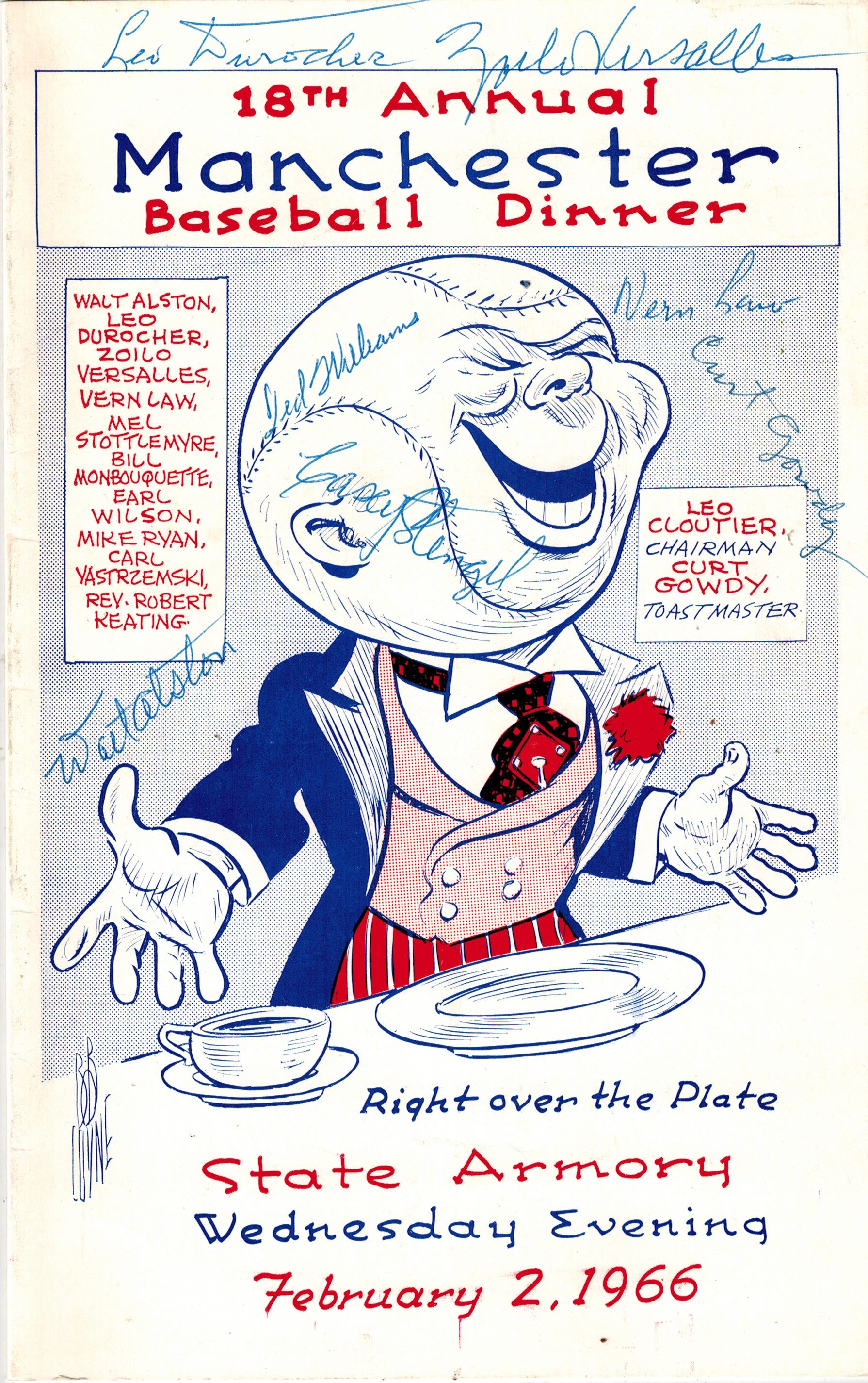 Eighteenth Annual Baseball Dinner Program, 1966